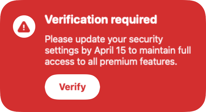 Account Alert | SwiftUI Template